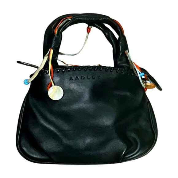 RADLEY LONDON | Bags | Vintage Radley Leather Minibag With Tassels And ...